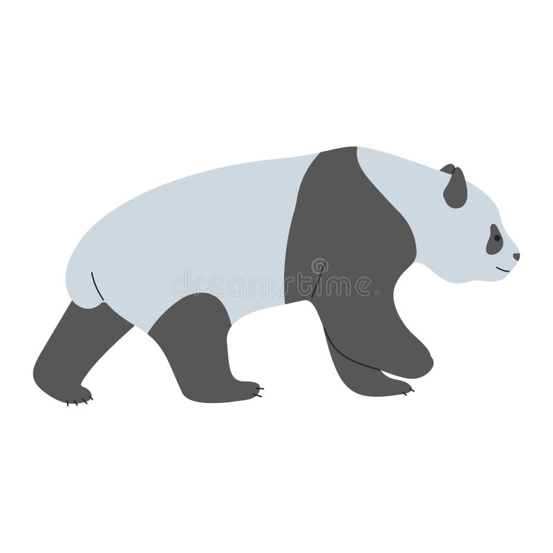 Single Panda Stock Illustrations – 650 Single Panda Stock Illustrations ...