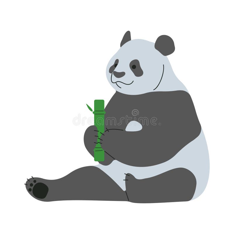 Single Panda Stock Illustrations – 650 Single Panda Stock Illustrations ...