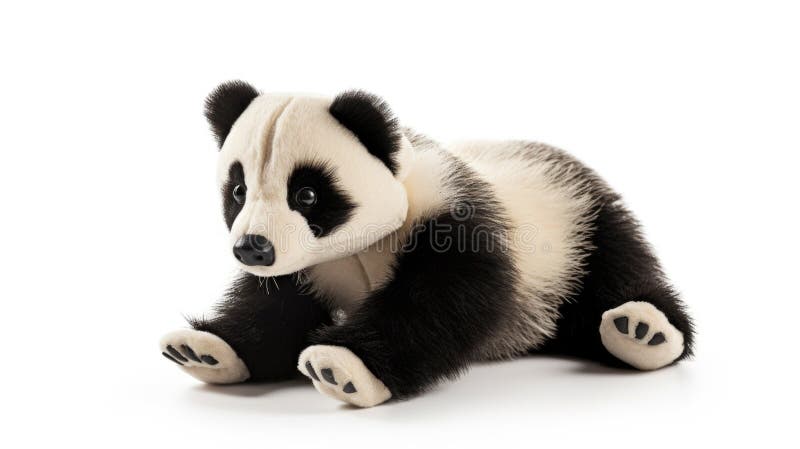 Panda Toy White Background Paws Stock Photos - Free & Royalty-Free ...