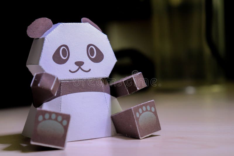 Panda toys stock image. Image of panda, doll, toys, paper - 204475035