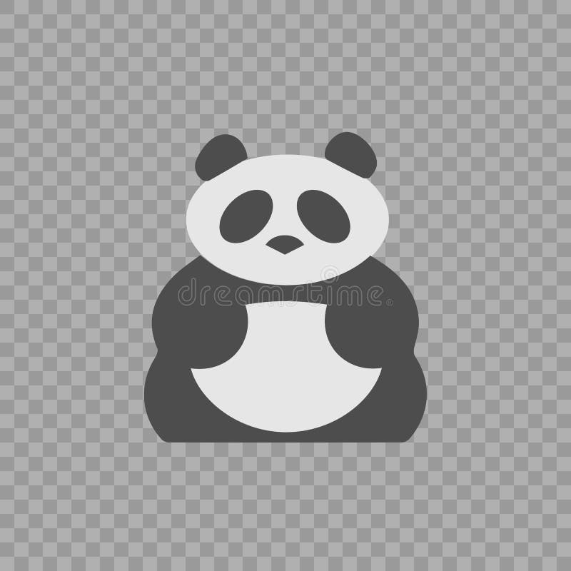 Panda Vector Icon Eps 10. Simple Isolated Illustration Stock Vector ...