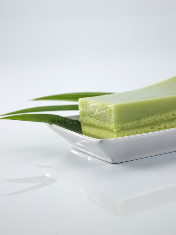 Pandan layer cake stock photo. Image of breakfast, food - 63903270
