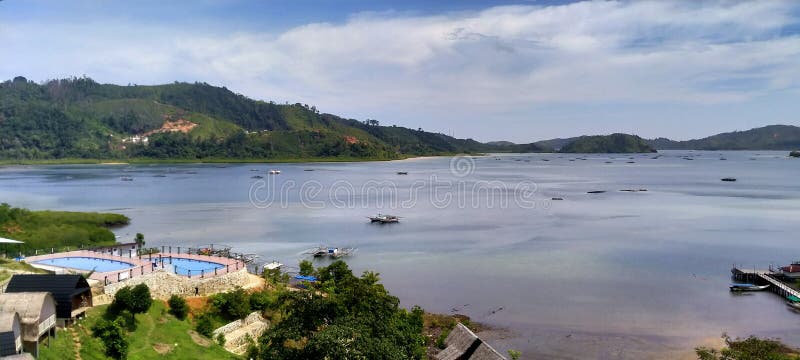 Pandan View Homestay stock photo. Image of clouds, sumatera - 269176690