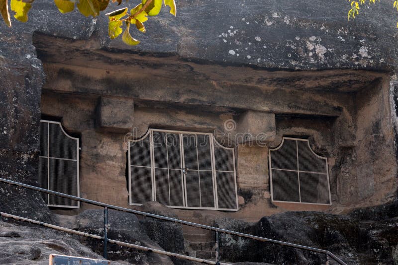 Pandava caves stock photo. Image of caves, dwapara, pandava - 106023208