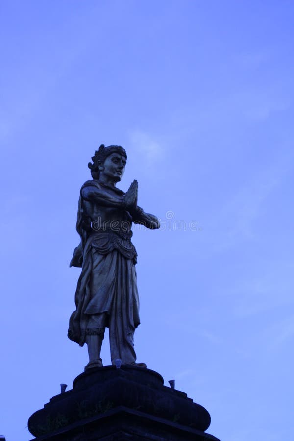 Pandawa Lima Statue in Solo Baru, Central Java Stock Image - Image of ...