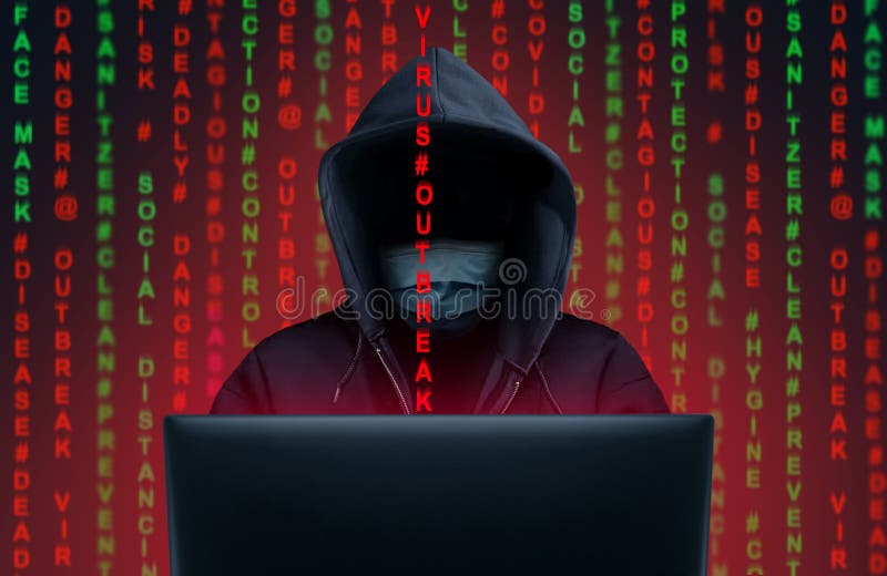 Pandemic Deadly Virus Attack Digital Concept Stock Image - Image of ...