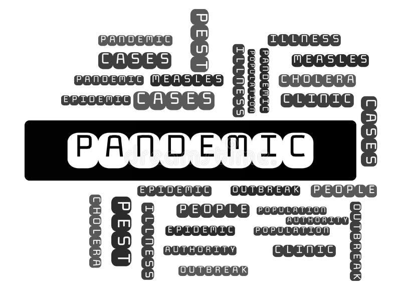 EPIDEMIC - Image with Words Associated with the Topic EPIDEMIC, Word ...