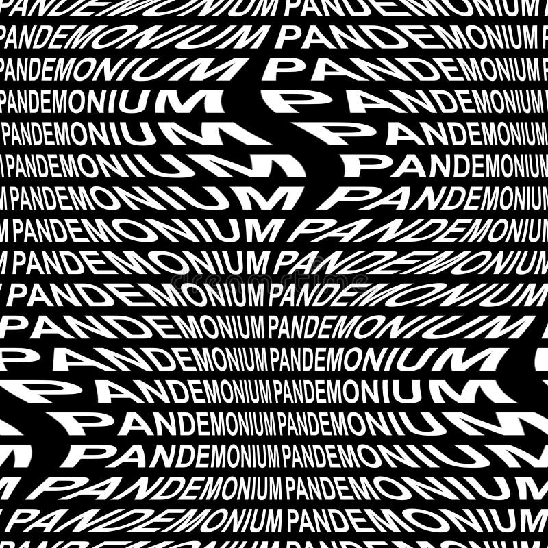 Pandemonium Pattern Stock Illustrations – 48 Pandemonium Pattern Stock ...
