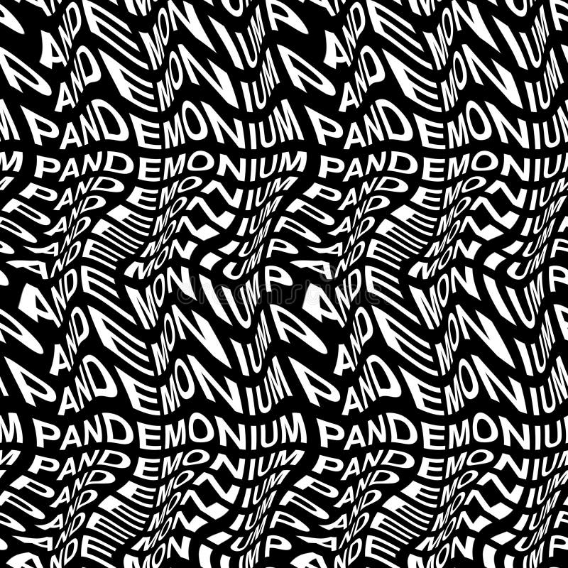 Pandemonium Pattern Stock Illustrations – 48 Pandemonium Pattern Stock ...