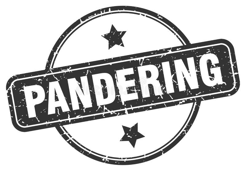 Pandering Sign Stock Illustrations – 180 Pandering Sign Stock ...