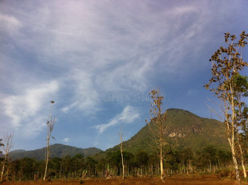 Panderman Hill stock image. Image of view, land, batu - 136659119