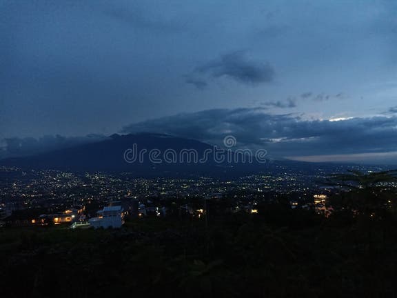 Panderman Mountain Batu East Java Indonesia Stock Image - Image of java ...