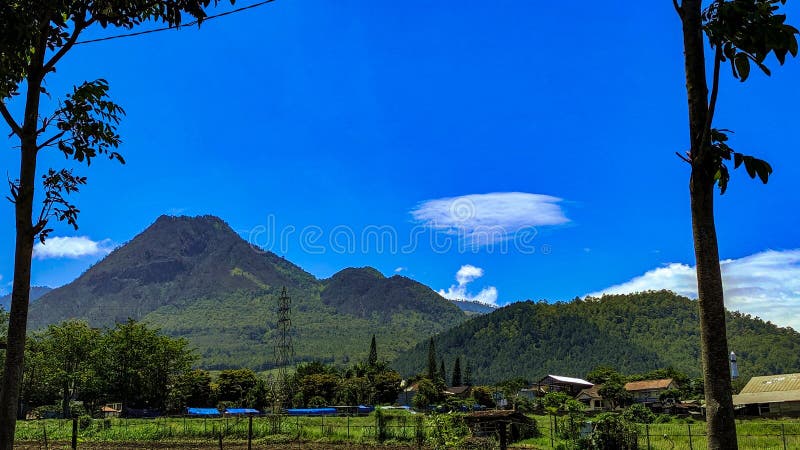 Panderman Mountain in Indonesia Stock Photo - Image of java, indonesia ...