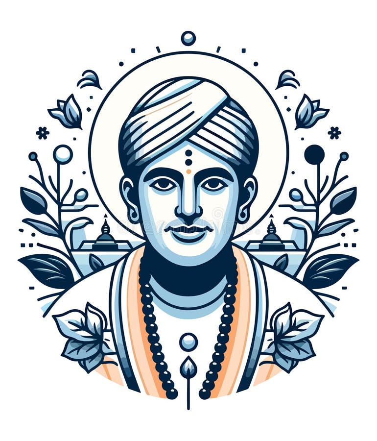 Pandit stock vector. Illustration of swami, spiritual - 310061567