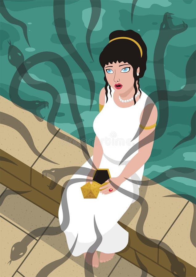 Pandora`s box stock illustration. Illustration of black - 454870