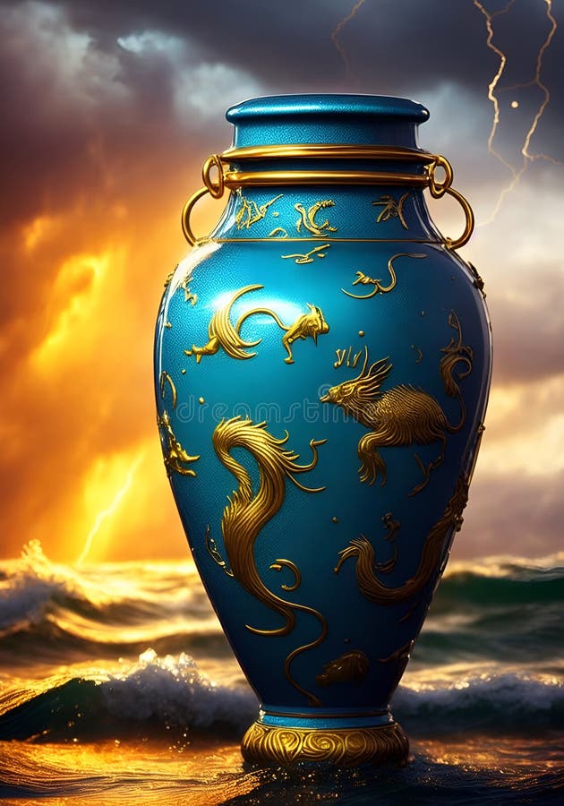 Pandora S Box. Greek Mythology Stock Illustration - Illustration of ...