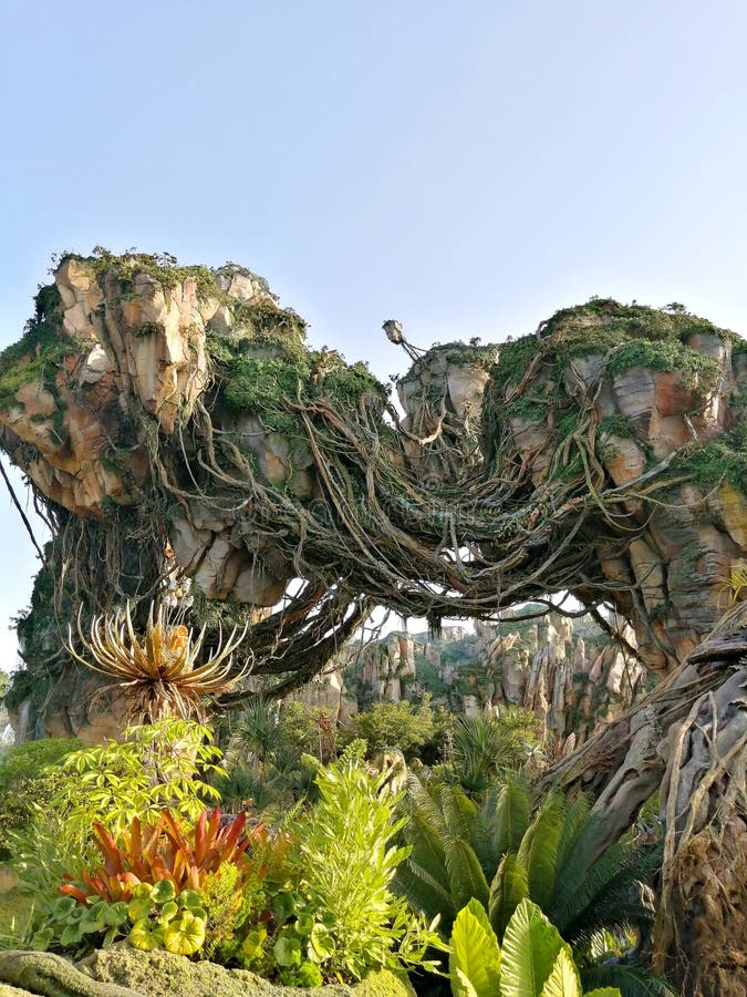 Pandora â€“ the World of Avatar in Walt Disney World Editorial Image ...