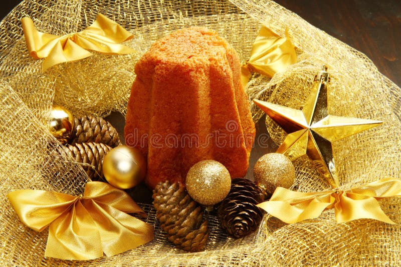 Pandoro stock photo. Image of cake, colorful, holiday - 16858494