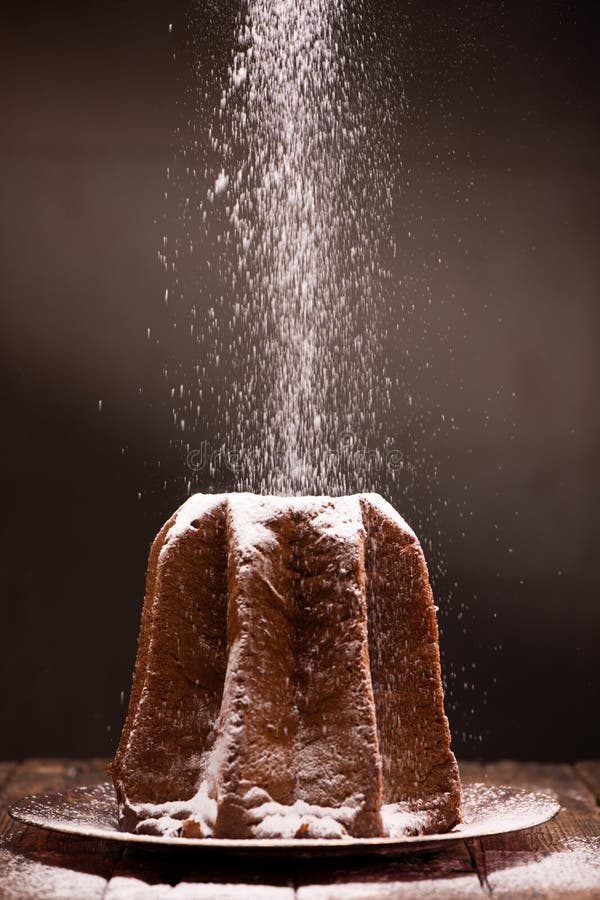 Dusting Icing Sugar Over Puff Pastry Stock Image - Image of garnish ...