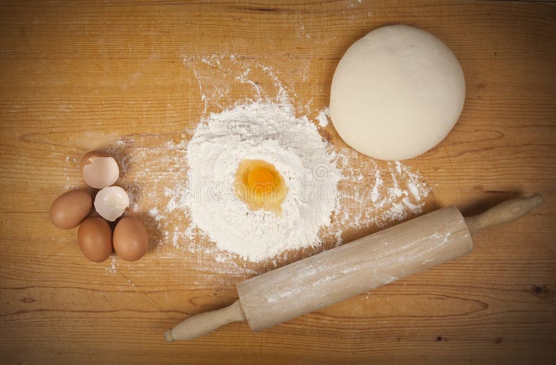 Pane Cooking.Dough immagine stock. Immagine di pane, farina - 16674967