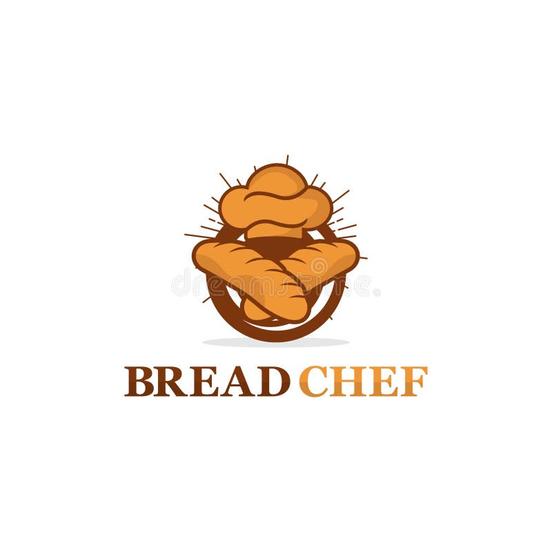 Pane Creativo Logo Vector Art Logo Illustrazione di Stock ...