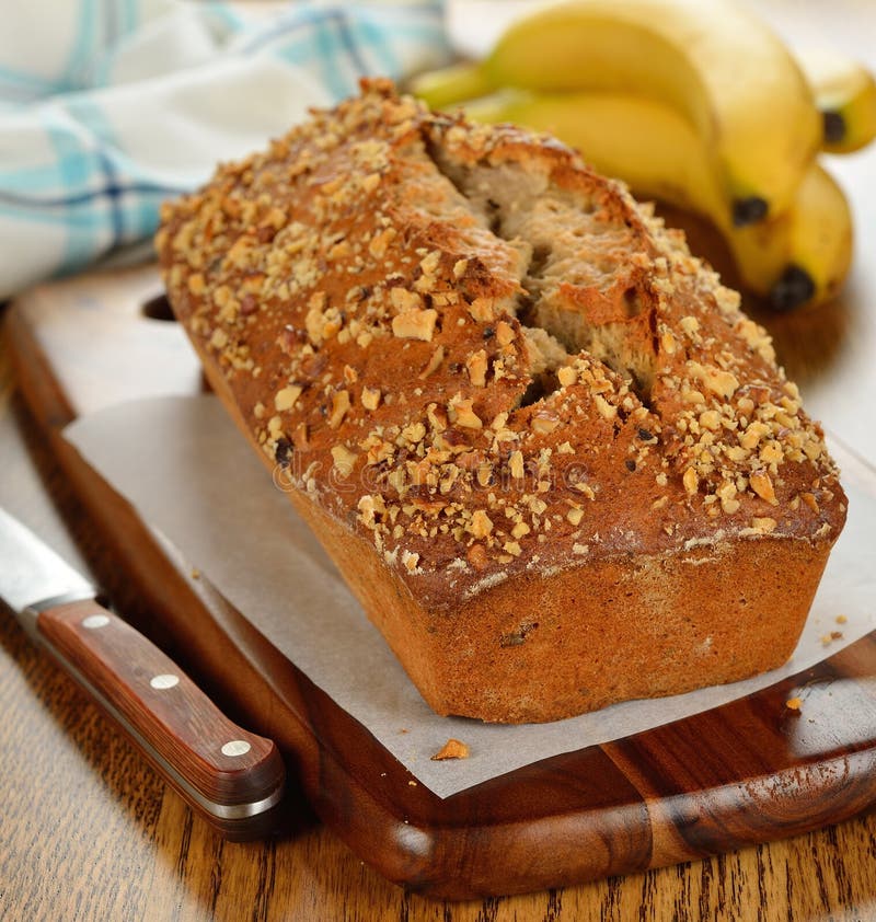 Pane alla banana immagine stock. Immagine di alimento - 31512785