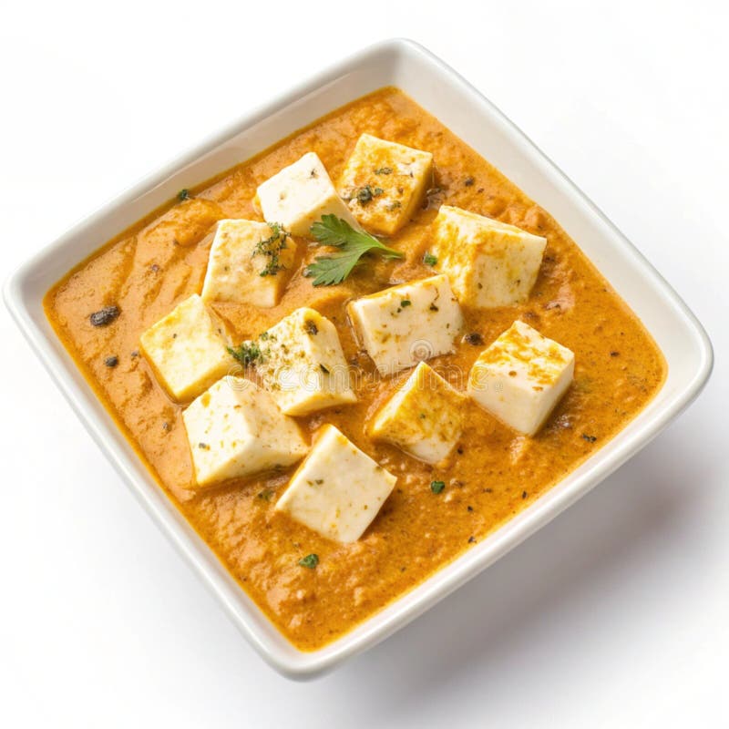 Paneer Butter Masala on Transparent Background Stock Illustration ...