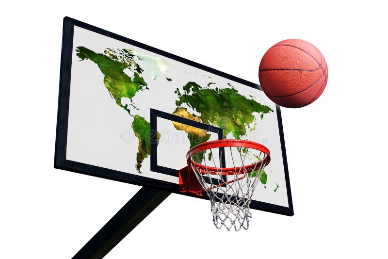 Basketball World Map Stock Illustrations – 362 Basketball World Map ...