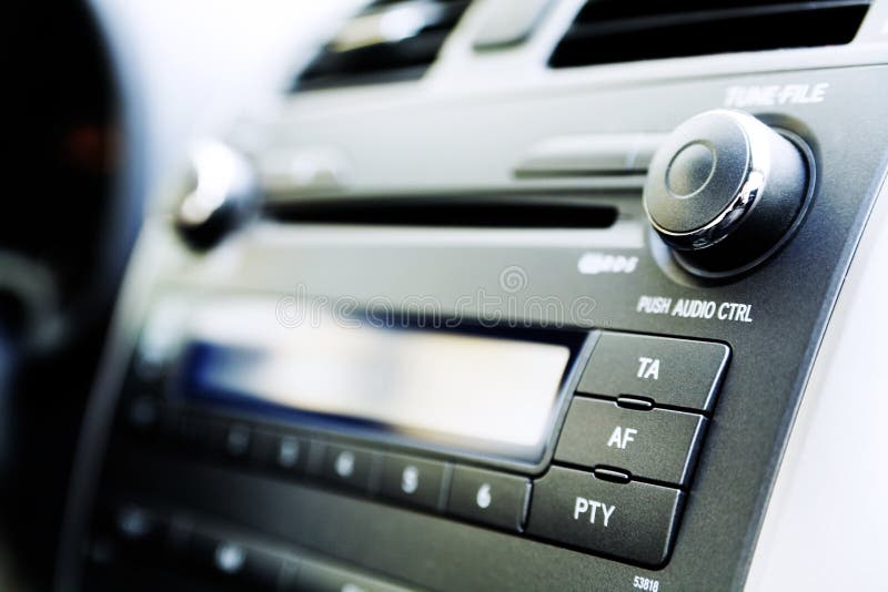 Radio with buttons stock photo. Image of design, player - 32045952