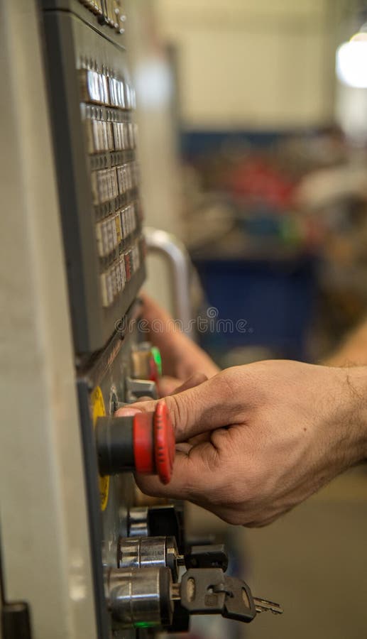 Panel Cnc Industry Hand Tool Stock Image - Image of industrial ...