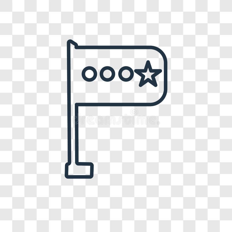 Panel Concept Vector Linear Icon Isolated on Transparent Background ...