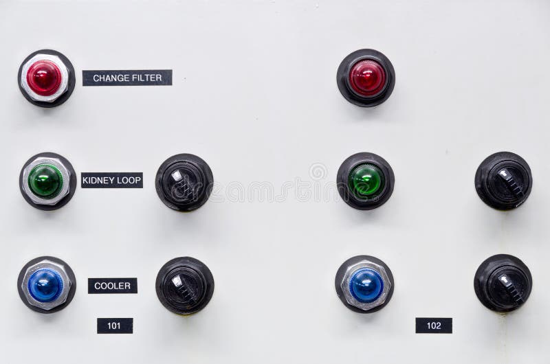 Panel de control imagen de archivo. Imagen de planta - 28835933