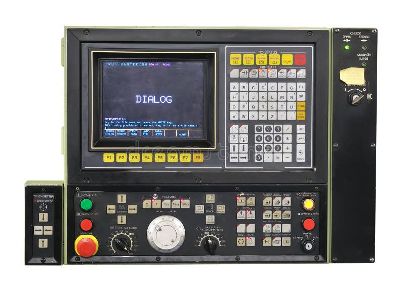 Panel De Control De La Impresora O De La Fotocopiadora Foto de archivo ...