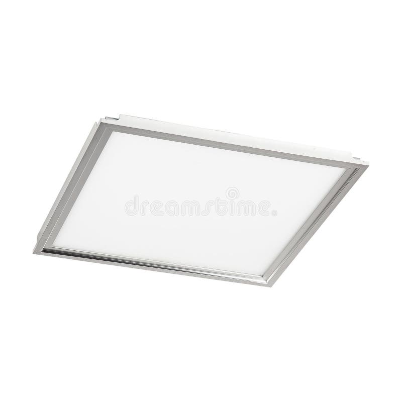 Panel De Luz Led Sobre Fondo Blanco Imagen de archivo - Imagen de ...
