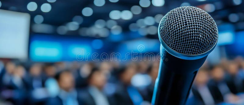 A Panel Discussion Featuring Industry Experts at a Business Conference ...