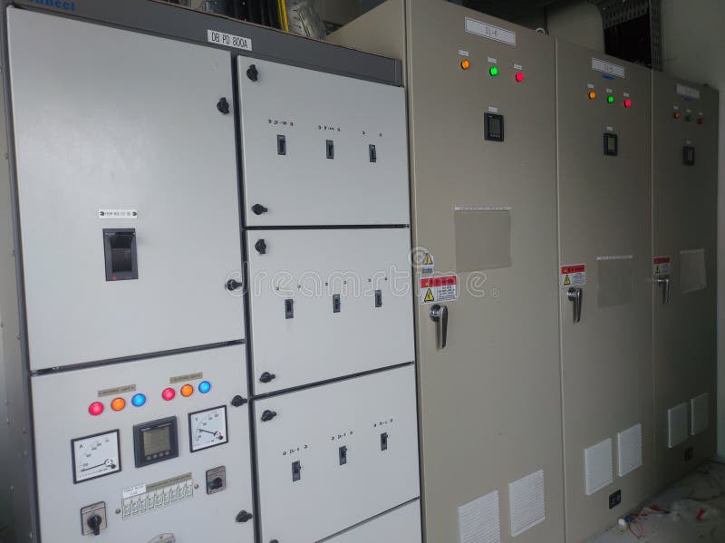 Panel Distribusi from To Manufacturing Stock Image - Image of panel ...