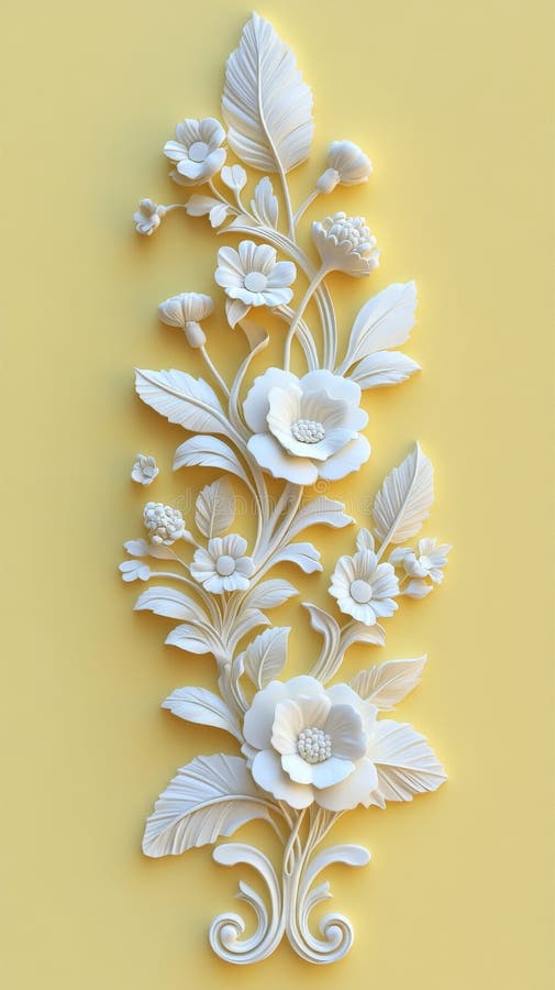 A Panel with a Gold Border and a Square Center Stock Illustration ...