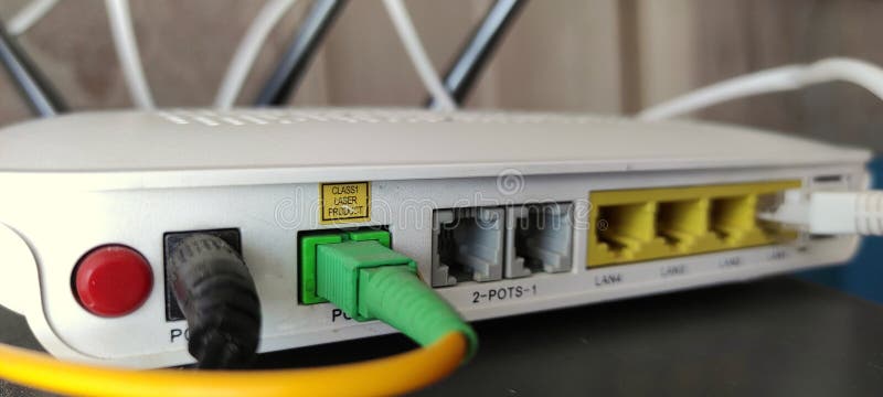 The Panel Has Many Electrical Connection Connectors Stock Image - Image ...