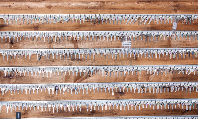 Panel keys to a locksmith stock photo. Image of lots - 47672870