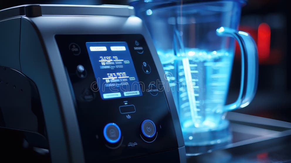 Panel kitchen blender stock illustration. Illustration of kitchen ...