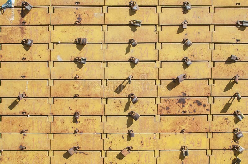 Vintage post boxes stock photo. Image of lock, padlock - 197309694
