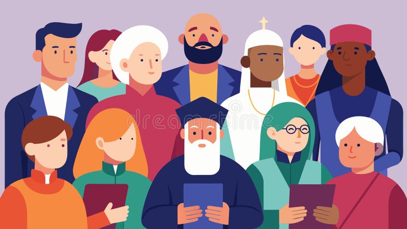 Religious Leaders Stock Illustrations – 304 Religious Leaders Stock ...