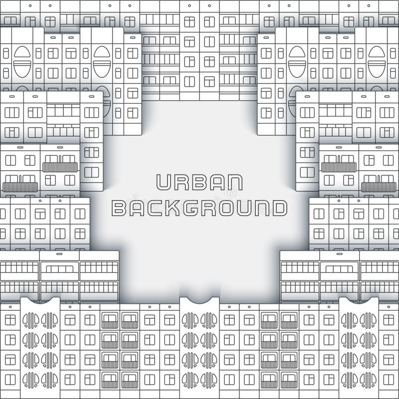 Panel round white stock vector. Illustration of habitation - 67229619