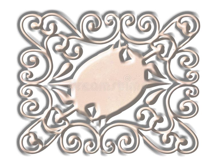 Scrolled Border Stock Illustrations – 61 Scrolled Border Stock ...