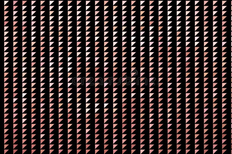 Panel with Triangles of Different Shades of Golden Color. Vector ...