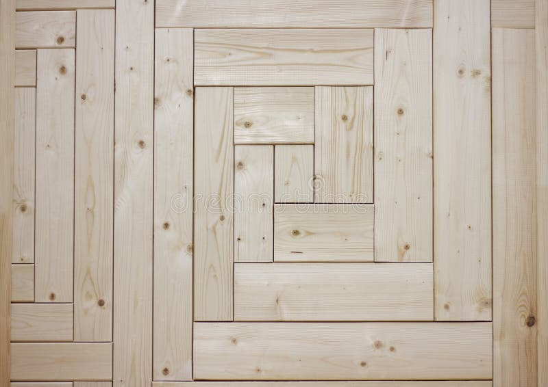 Panel of Wooden Blocks Stacked in a Square Pattern for Design Stock ...
