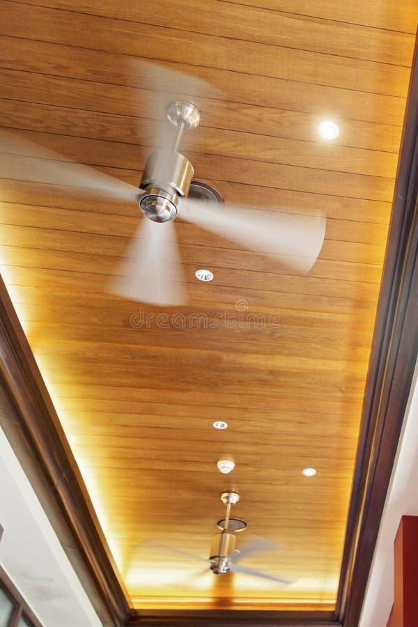 Paneled ceiling fans stock image. Image of brilliant - 27562573