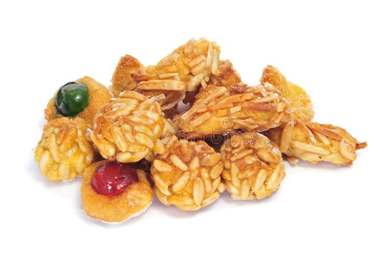 Panellets, Typical Pastry of Catalonia, Spain Stock Image - Image of ...