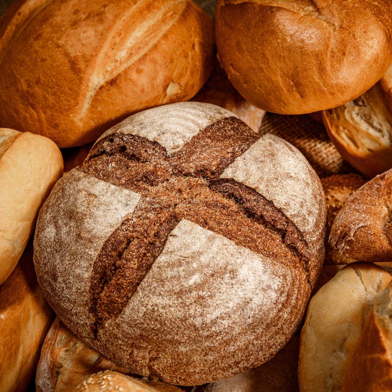 Panes Y Repostería Y Pastelería Imagen de archivo - Imagen de fresco ...