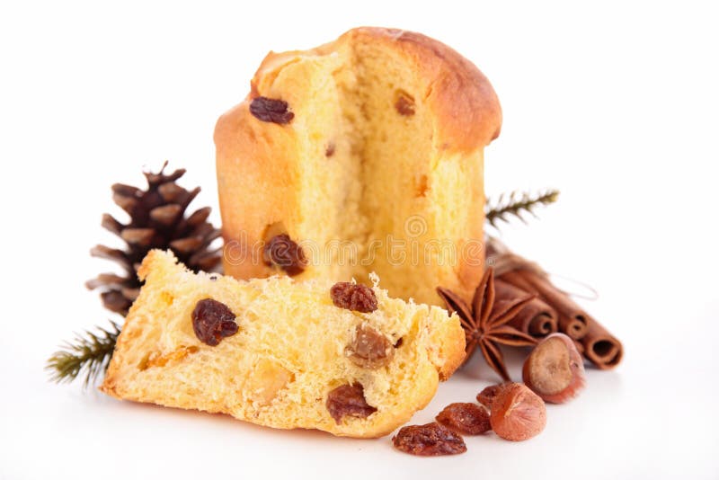 Panettone stock photo. Image of baked, fresh, cuisine - 46676370